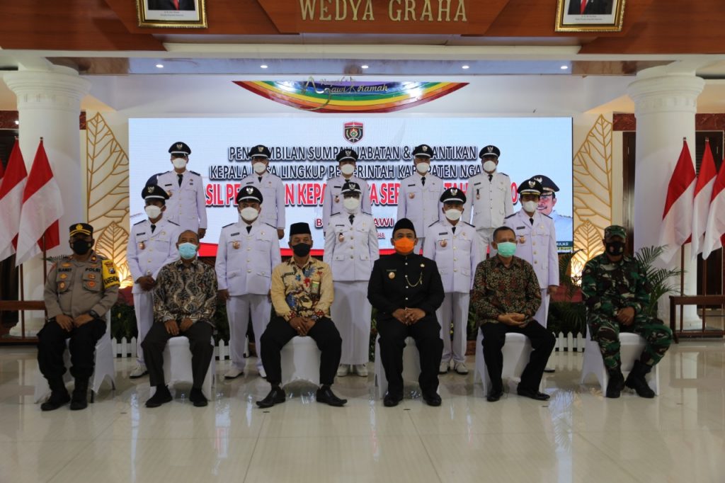 10 Kades Terpilih, Dilantik Bupati Ngawi - SUARA NGAWI